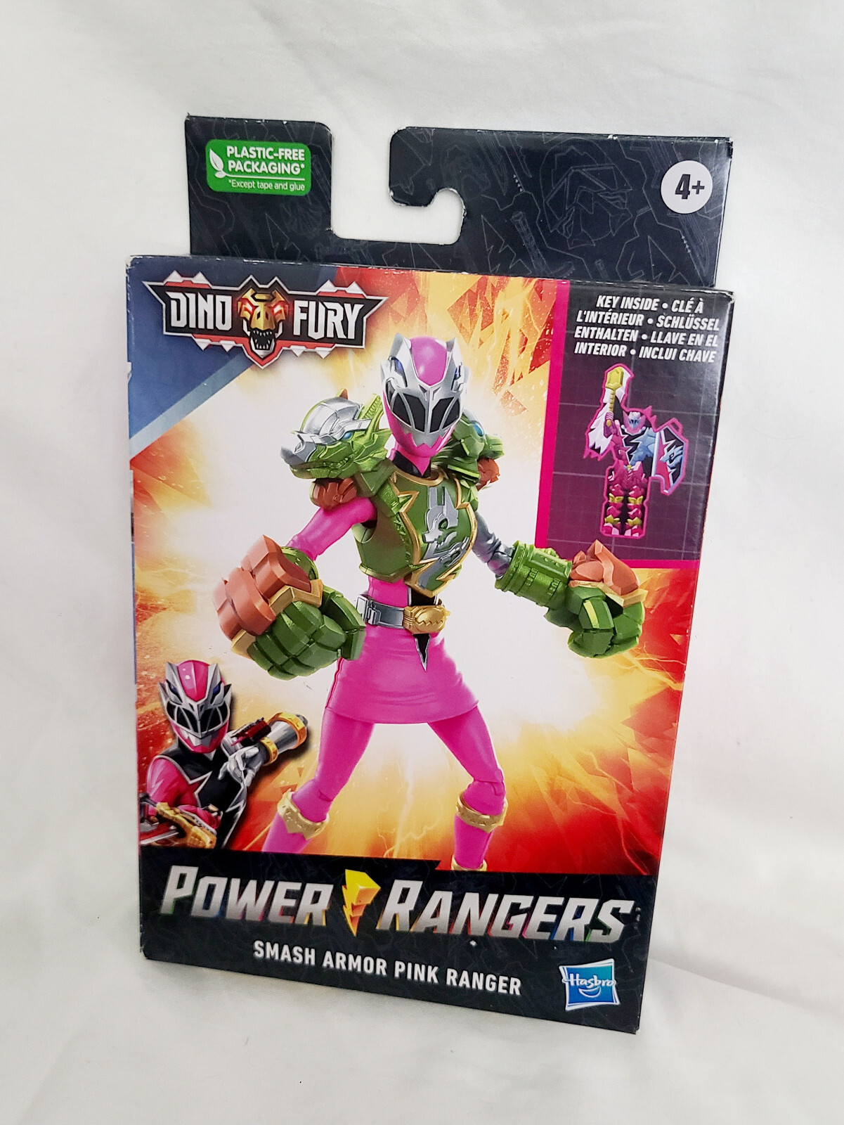 Brand New Hasbro Power Rangers Dino Fury Smash Armor Pink Ranger 6 ...