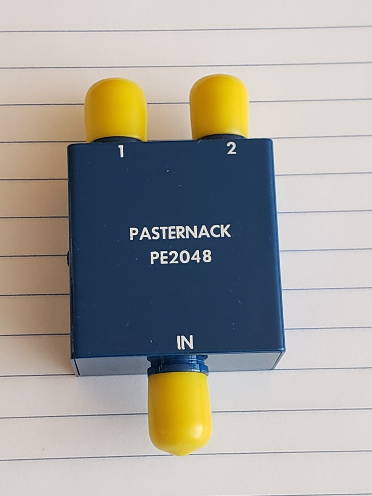 PASTERNACK PE2048 75 Ohm 2 Way BNC Power Divider From 2 MHz to 500 MHz ...