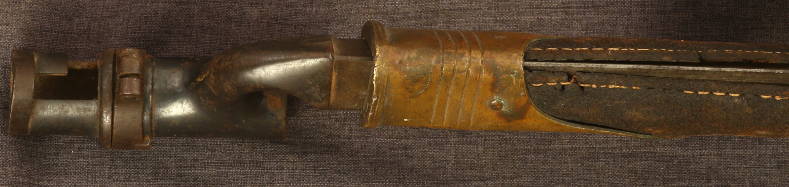 British P1876 Martini-Henry socket bayonet with scabbard | eBay