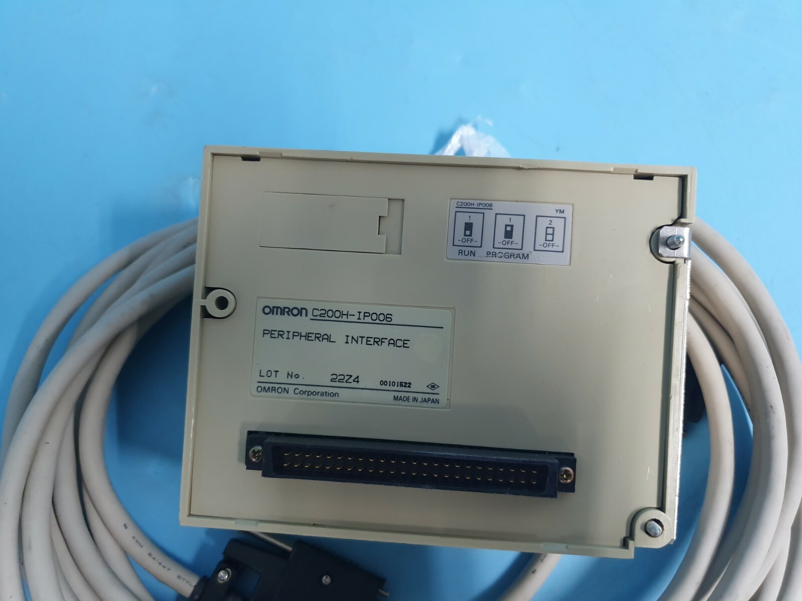 OMRON C200H-IP006 Peripheral Interface Unit , C500-CN523 Cable | eBay