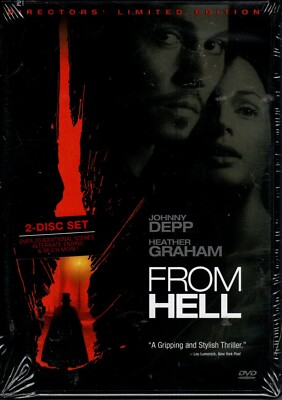 From Hell (DVD, 2002, 2-Disc Set, Limited Edition) (Johnny Depp, Heather Graham) 24543035572| eBay
