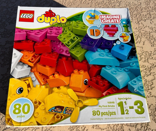 LEGO DUPLO 10848 80 PIECE MY FIRST BRICKS BUILDING SET - NEW IN SEALED ...