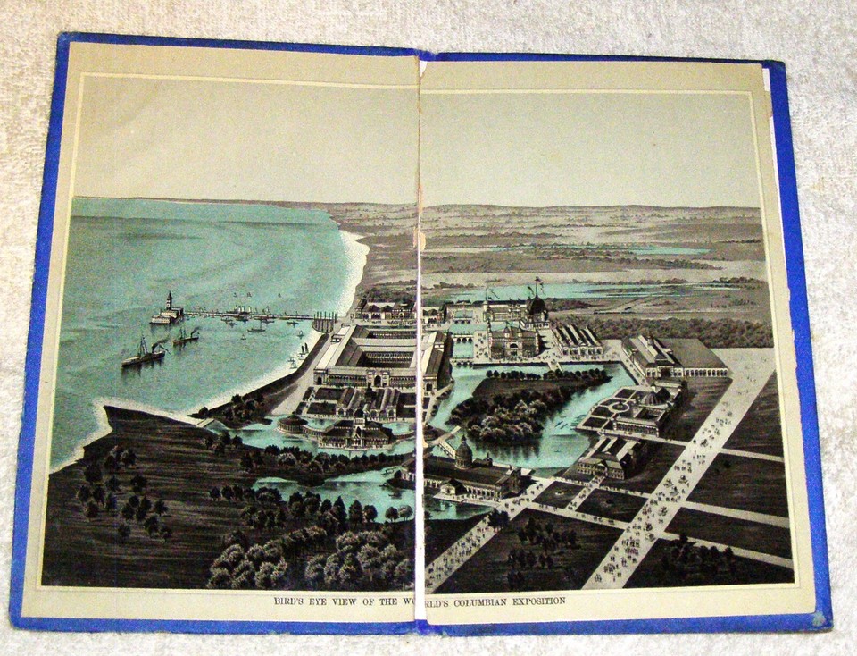 1893 Worlds Fair Album Chicago Photographic Views Cincinnati - Chicago ...