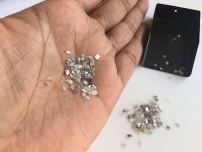 2-5mm White Diamond Slices, Natural Rough Diamond, Raw Diamond Chips | eBay