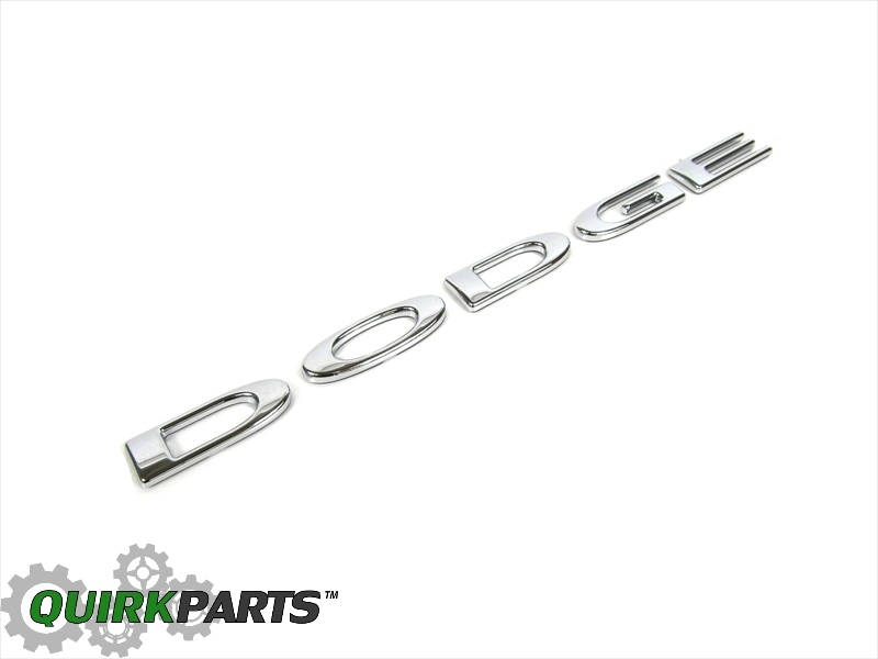 2015-2019 DODGE CHALLENGER REAR CHROME EMBLEM NAMEPLATE BADGE OEM MOPAR ...