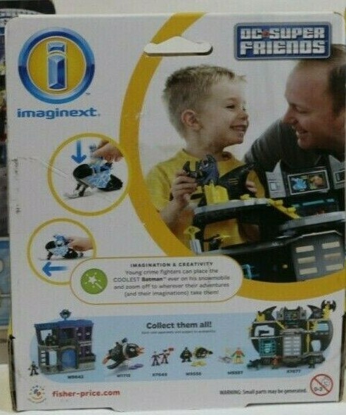 DC Super Friends Arctic Batman Snowmobile, SUPERMAN & WONDER WOMAN ...