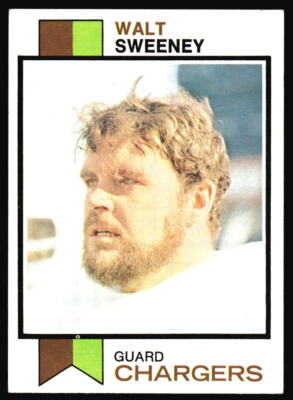 1973 Topps Walt Sweeney #252 San Diego Chargers | eBay