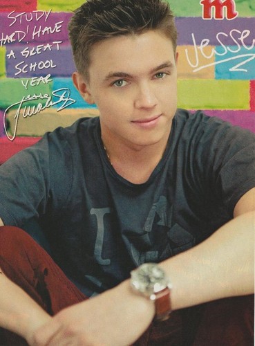 Jesse Mccartney Zac Efron teen magazine pinup clipping M spiked hair ...