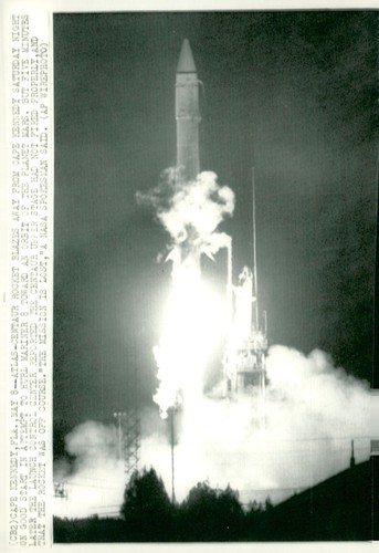 US Rocket Failed Hart Strokes for Space Program - Vintage Photograph ...