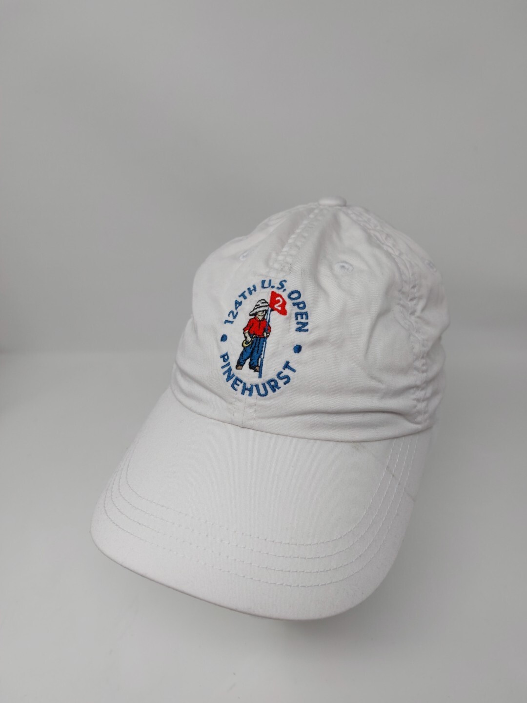 124th US Open Pinehurst #2 Strap Back Dad Hat USGA Cap - Gem