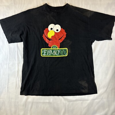 VTG Elmo T Shirt Size XL | eBay