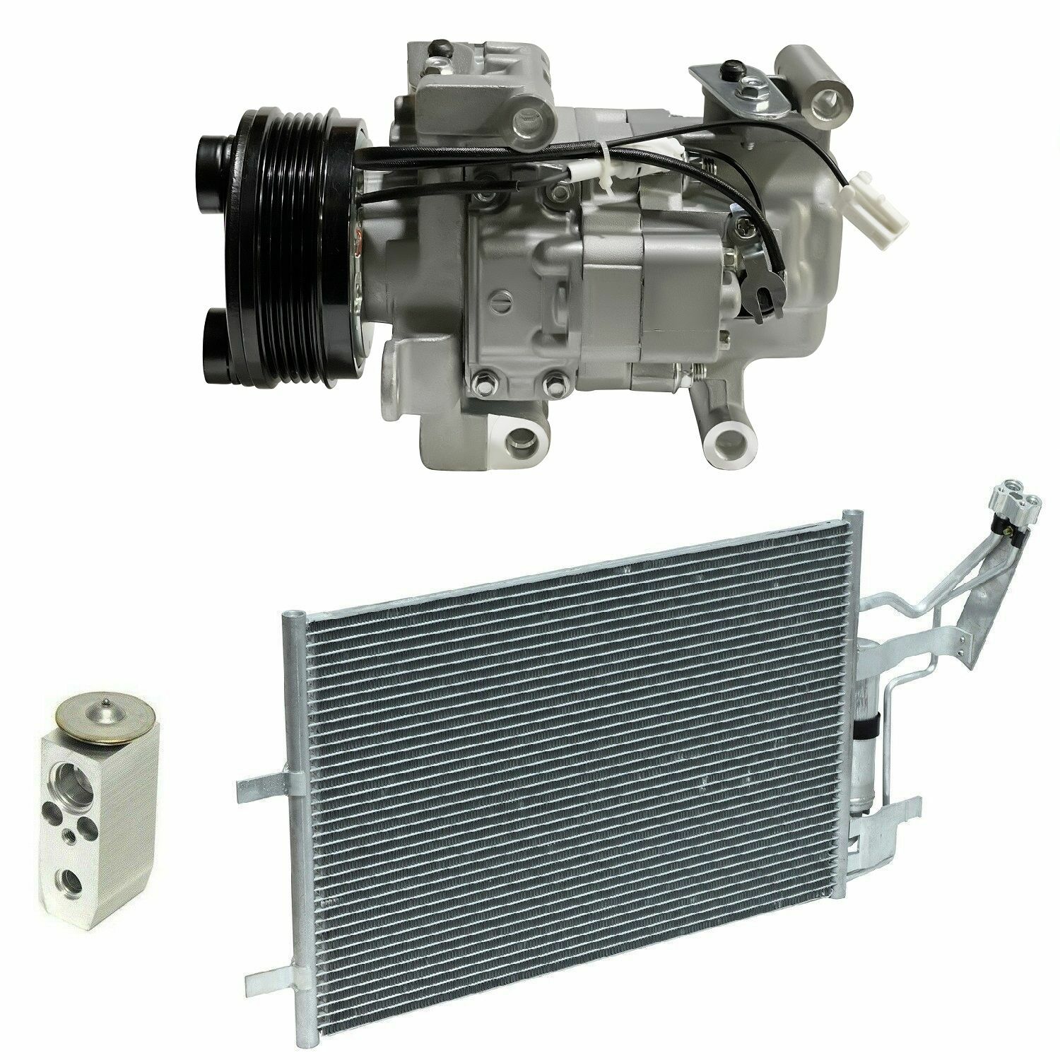 BRAND NEW RYC AC Compressor Kit W/ Condenser AC47A-N Fits Mazda 3 2.0L ...