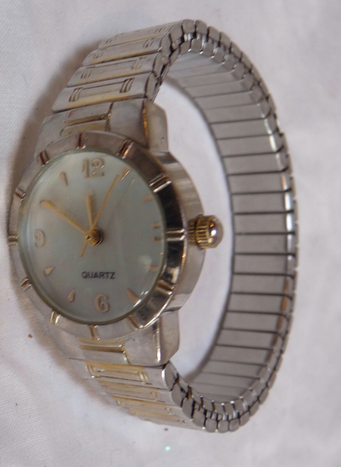 1980s M.Z. Berger Stainless Japan Movement Bezel Quartz Battery ...