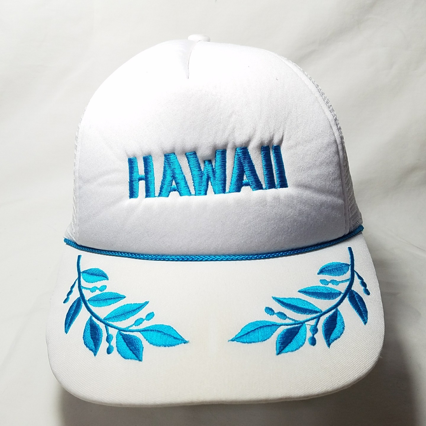 Blue Laurel Hawaii Headwear Captain Rope Vtg Trucker Mesh Snapback ...