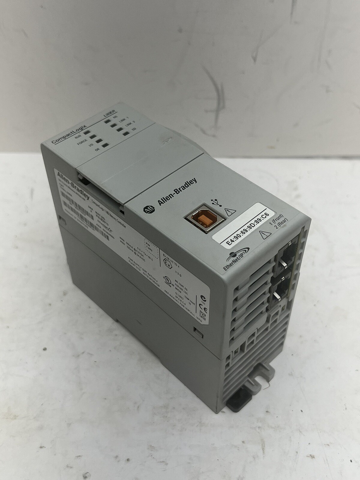 🔥Allen-Bradley 1769-L30ER Ser A CompactLogix 1MB Memory Controller ...