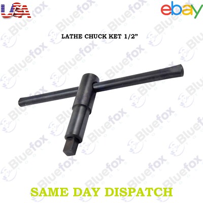 Lathe Chuck Wrench 1/2" Square Head Key Spanner Tool | eBay