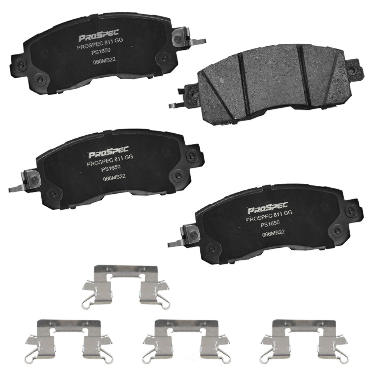 Disc Brake Pad Set-Ceramic PROSPEC PS1650 for sale online | eBay