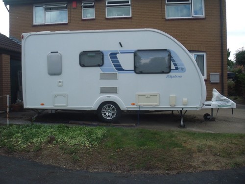 Sprite Alpine 2 berth caravan lovely condition collection Bristol NO ...