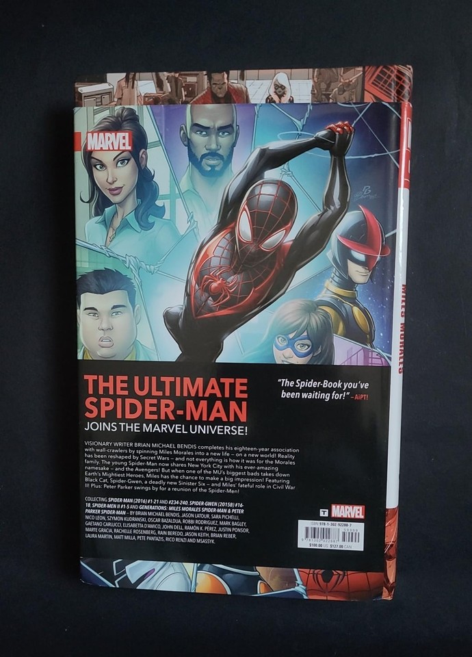Spider-Man: Miles Morales Omnibus; Sara Pichelli; Marvel | eBay UK