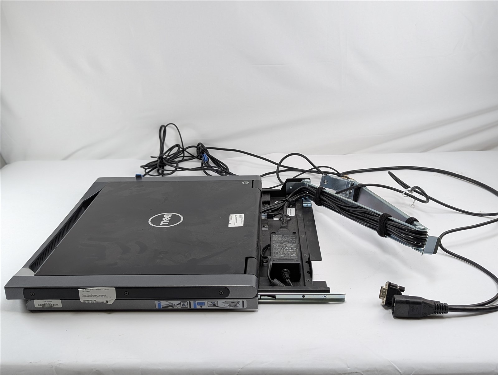 Dell DKMMLED185‑G01 18.5" 1U Rackmount LED KMM Console VGA USB | eBay