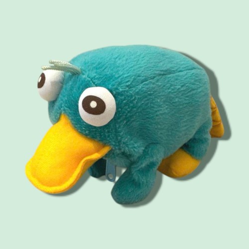 Disney Perry the Platypus Plush Doll Mascot Agent Perry with Hidden Hat ...