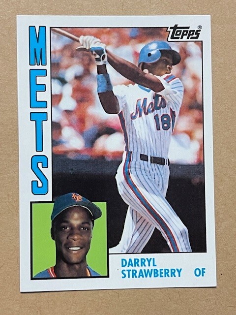 Darryl Strawberry '84 Topps RP ~ 2019 Topps Iconic Cards #ICR-89 New ...