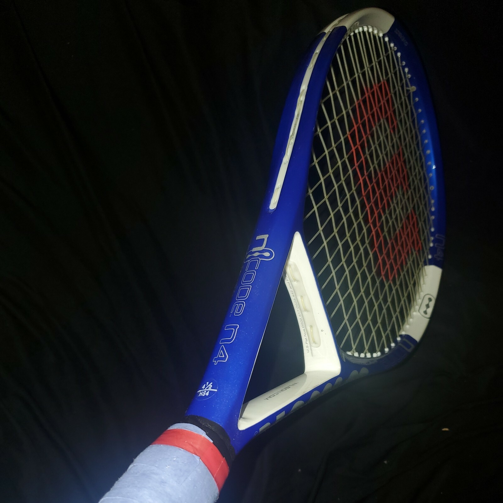 Wilson nCode n4 oversize NanoTech tennis racquet Butt cap code GAZ #4 4 ...