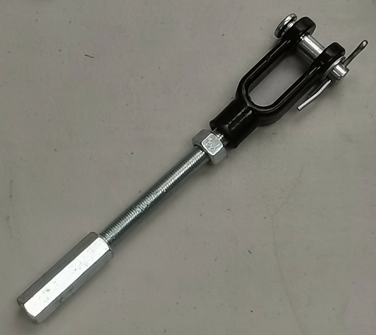 Brake Booster Extension Rod & Clevis 4 3/4" Rod Ext 2-1/4" Clevis 3/8 ...