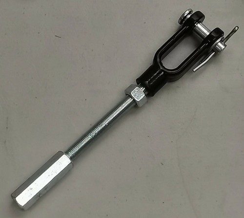 Brake Booster Extension Rod & Clevis 4 3/4" Rod Ext 2-1/4" Clevis 3/8 ...