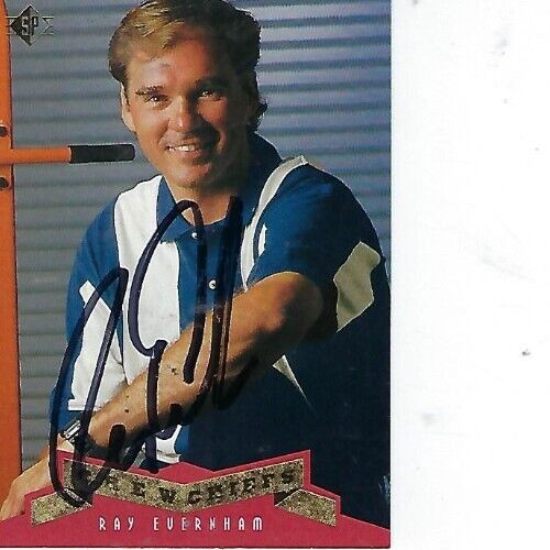 RAY EVERNHAM SIGNED 1995 UPPER DECK SP RACING #140 - NASCAR | eBay