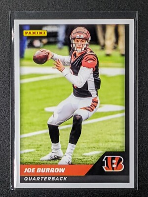 2021 Panini Sticker & Card Collection Joe Burrow #66 Base Card BENGALS ...