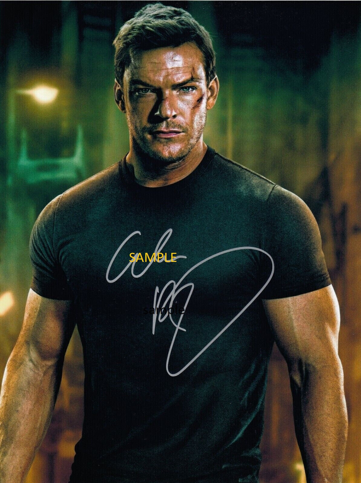 ALAN RITCHSON #1 SIGNED AUTOGRAPHED 8X10 REPRINT PHOTO MAN CAVE ...
