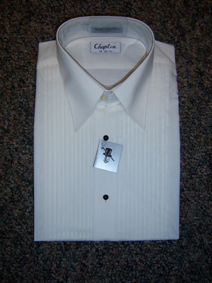 Off White Dress Shirt Mens