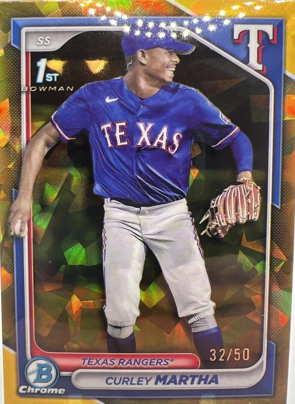 2024 Bowman Chrome Sapphire Edition - Prospects Curley Martha #BCP-168 ...