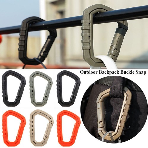 Lock Camp Backpack Buckles D-buckle Attach quickdraw Shackle Carabiner ...