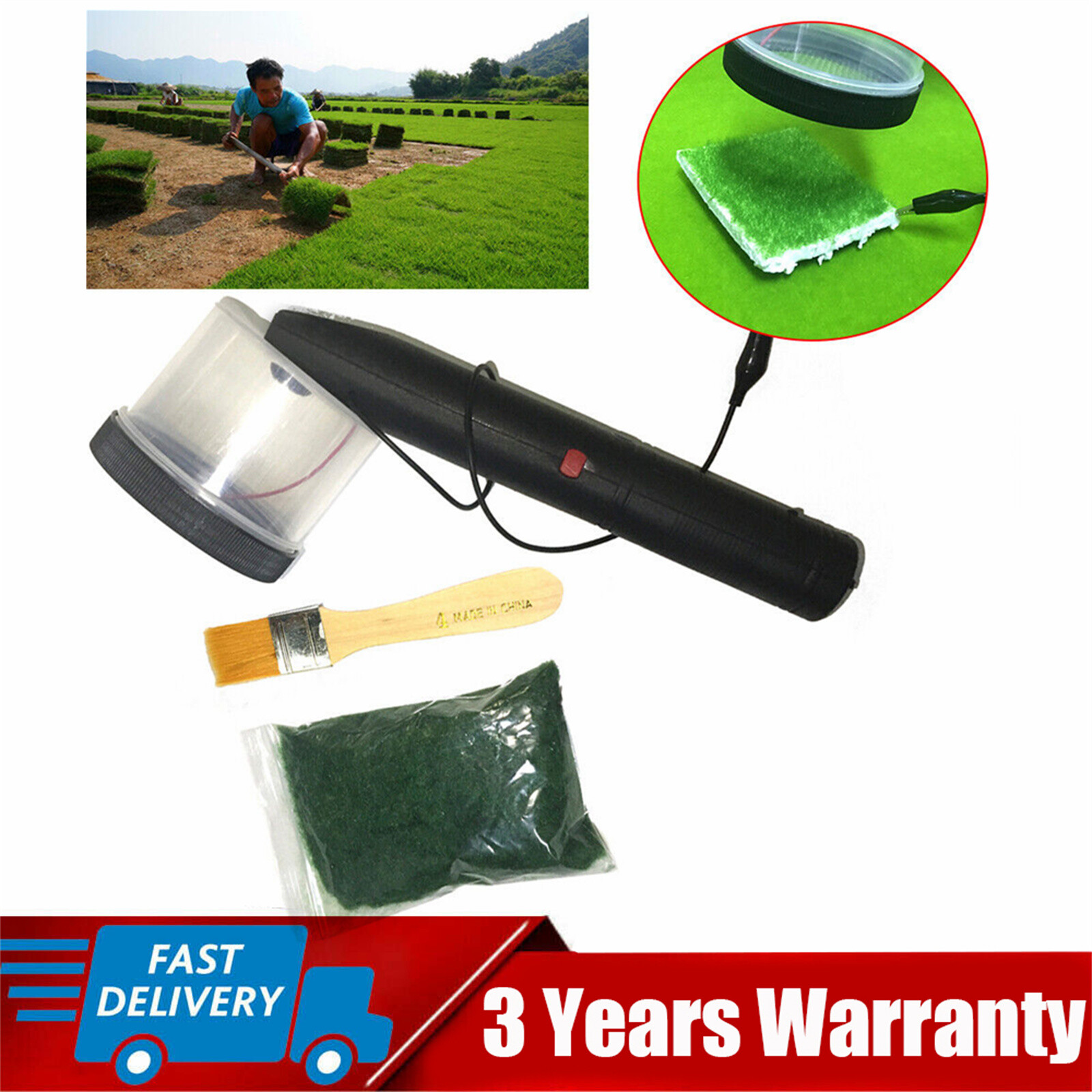Model Scenery Landscap Hand held Static Grass Flock Applicator Advanced ...