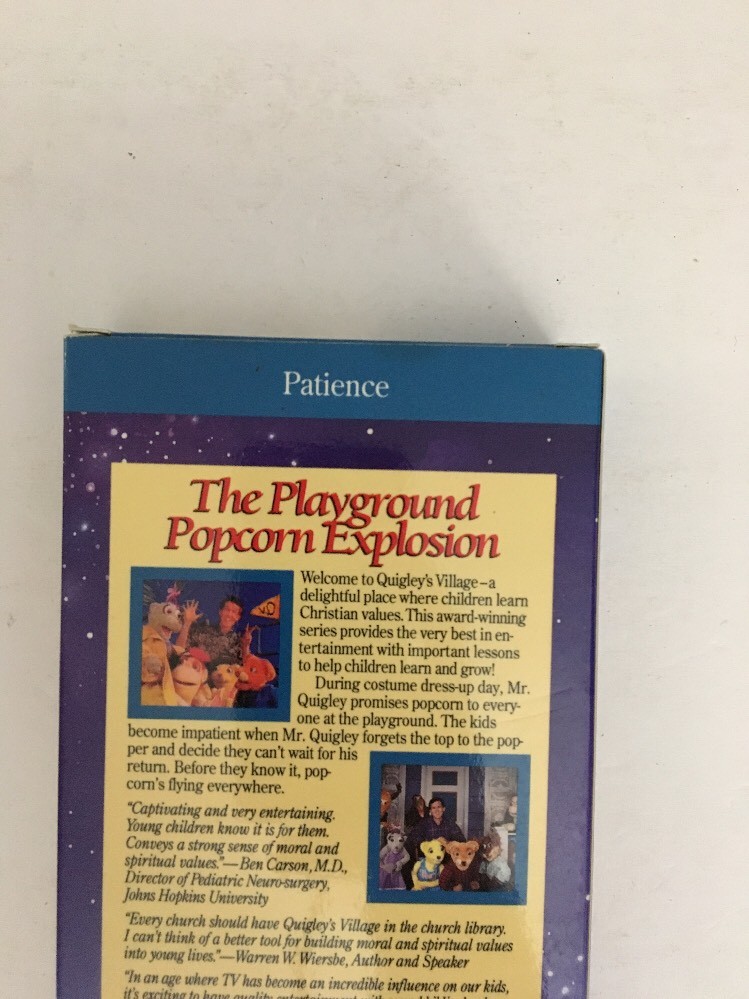 Quigley's Village-PATIENCE-The Playground Popcorn Explosion-VHS-TESTED ...