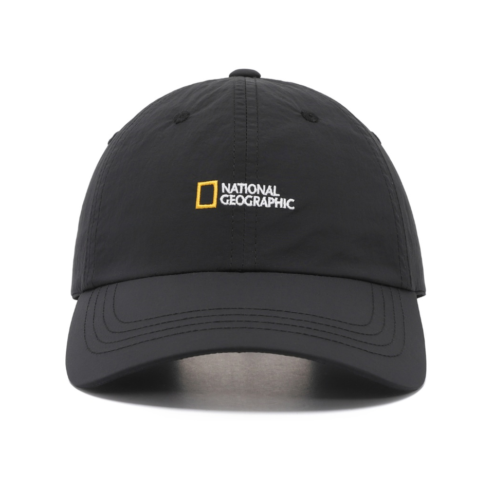 NEW National Geographic Logo Lightweight Cap BLACK UNISEX SIZE | eBay