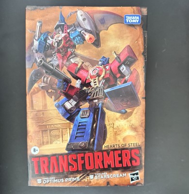 Transformers Timelines Comic Edition Optimus Prime and Starscream - New ...
