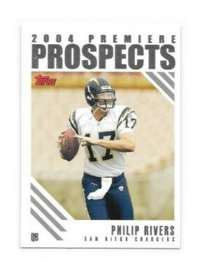PHILIP RIVERS 2004 TOPPS PREMIERE PROSPECTS ROOKIE CARD SAN DIEGO ...
