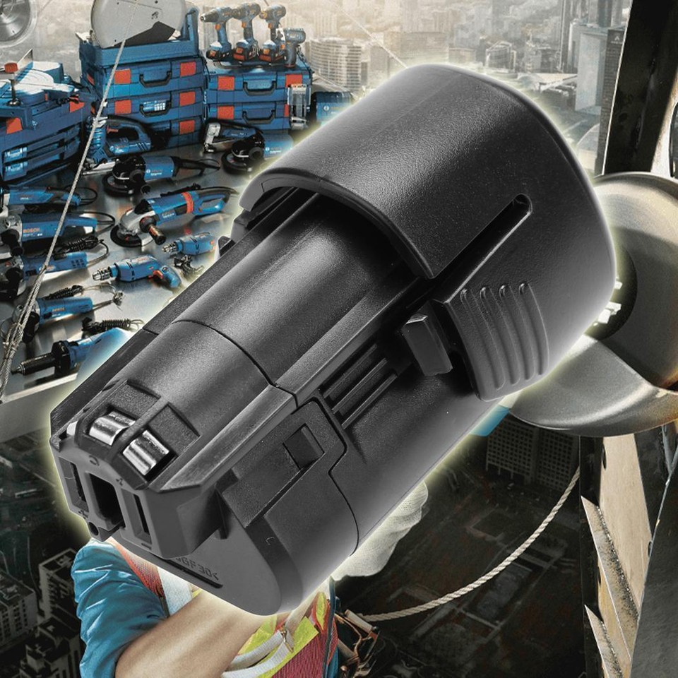 10.8V/12V 4.8Ah Li-Ion Battery For Bosch BAT411 BAT412 BAT414 GSR GDR ...