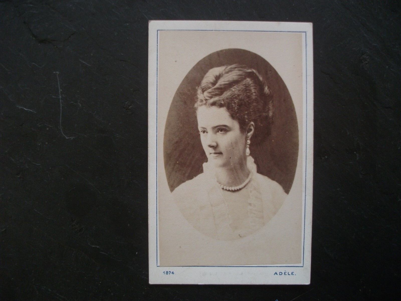 GEORGINA WARD NEE MONCRIEF COUNTESS OF DUDLEY CARTE DE VISITE ADELE ...