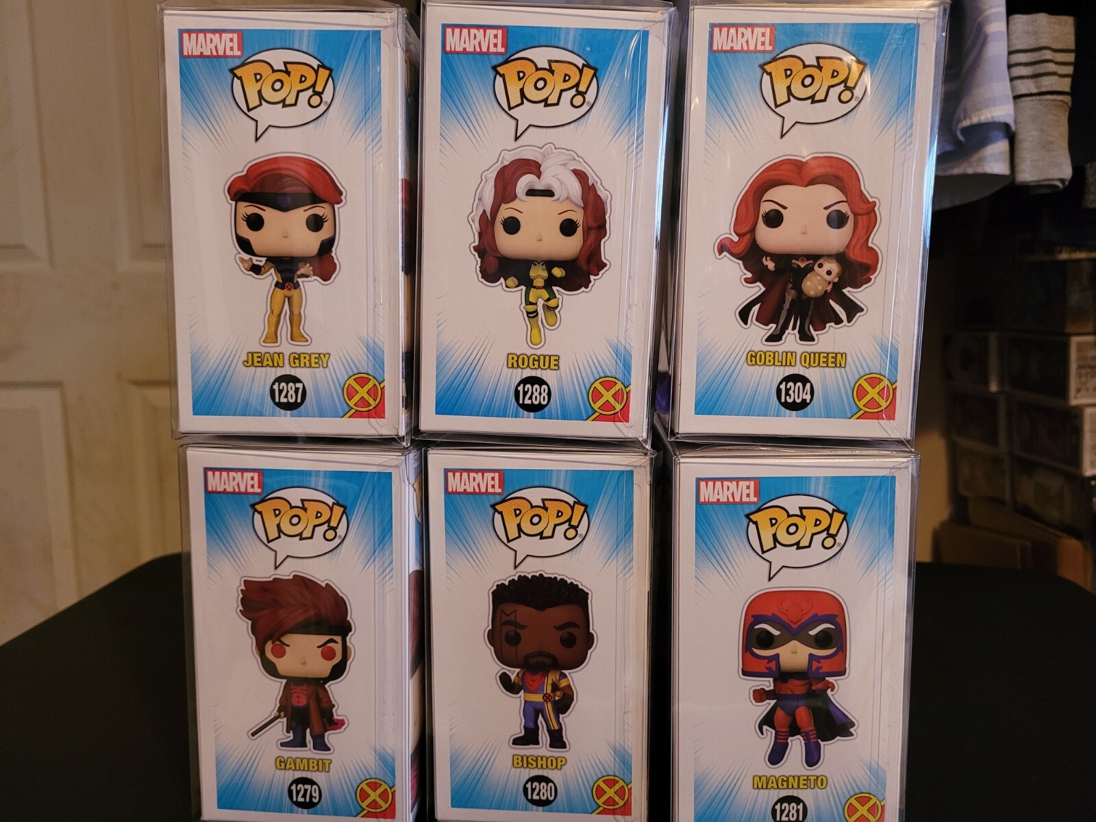 X-men 97 Gambit, Bishop, Magneto, Jean, Rogue, and Goblin Queen Funko ...