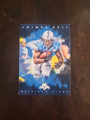 2015 Gridiron Kings Joique Bell #90 Detroit Lions Panini | eBay