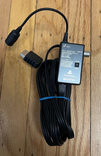 SCPH-10071 SONY PS1 PS2 Adapter TV RFU RF Switch PlayStation 1 ...
