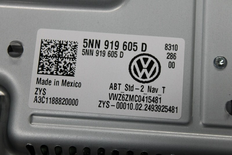 VW MIB 2.5 Discover Media Control Unit Display Display 5NN919605 D ...