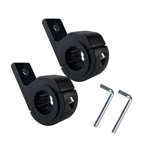 2PCS Light Tube Clamp Mounting Brackets Fog Light Holder Enhancing ...