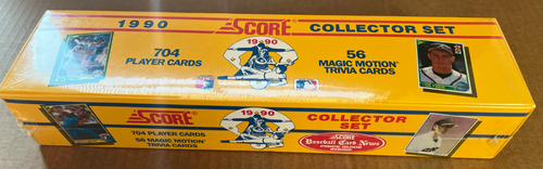 1990 Score Baseball Complete Factory Sealed Set Brand NEW MLB 704 Cards ...