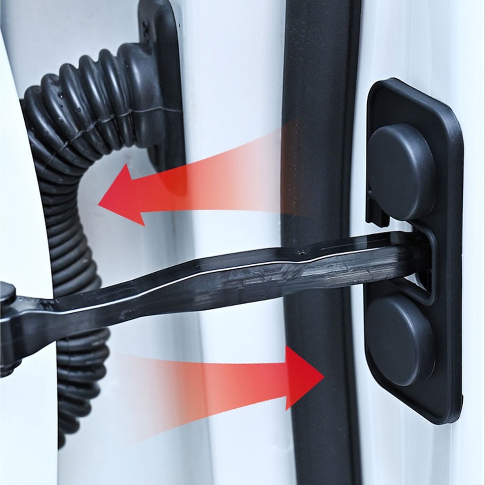 Silicone Car Door Stabilizer Lock Protector Covers Shock Absorbing ...