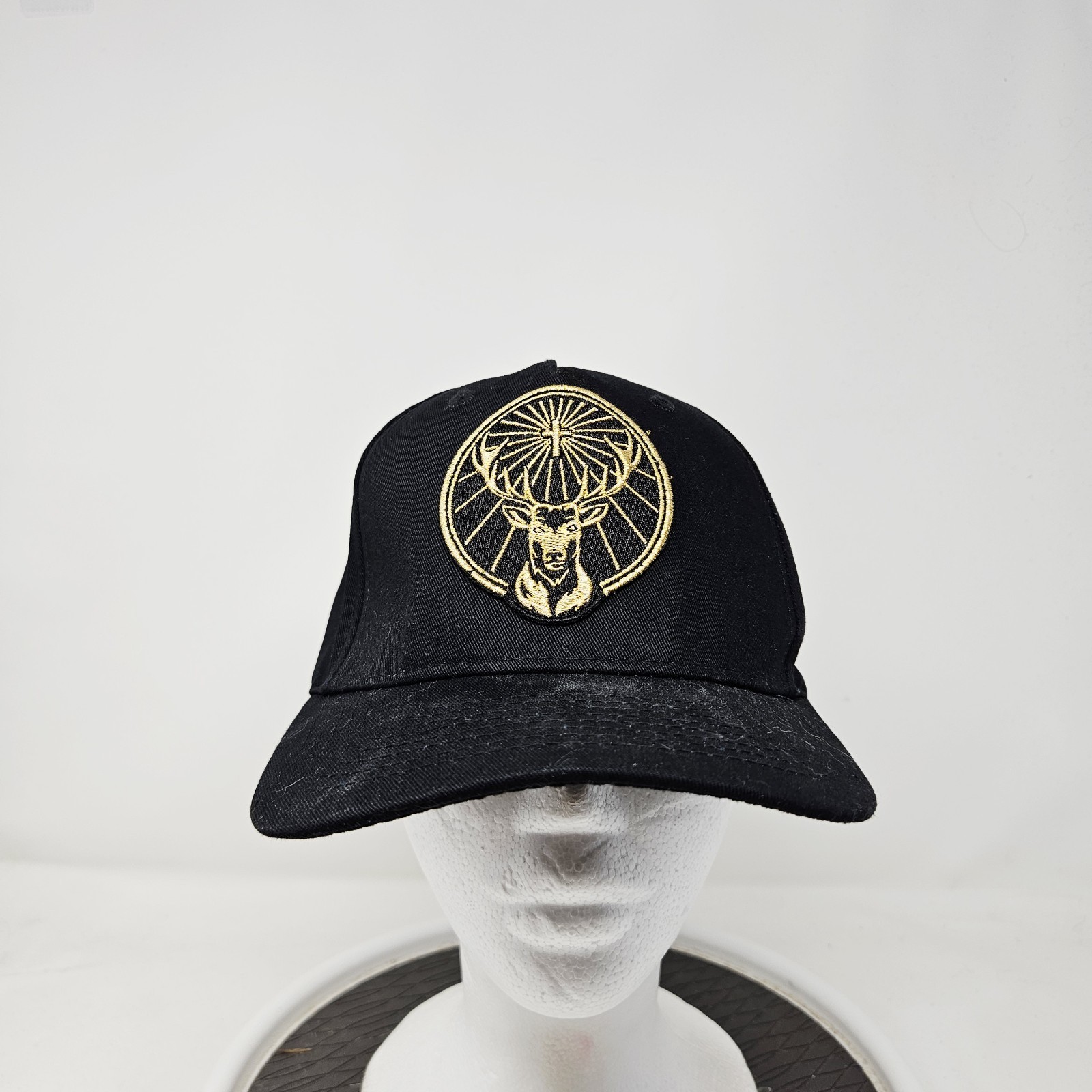 Jagermeister Snapback Hat Jager Baseball Cap Black Go… - Gem